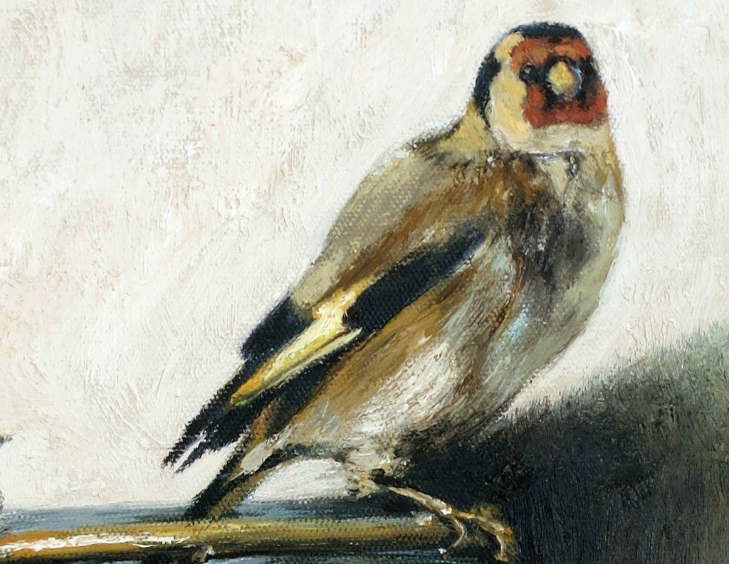 Der Distelfink: Hier ein Detail unserer Meisterkopie | Falsche Meister ...